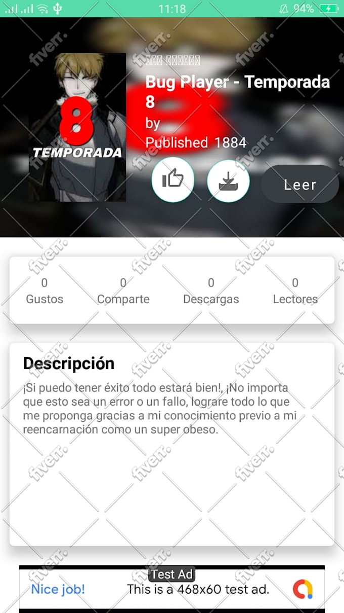 Make pdf ebook reader app, full app source code by Quickstartapps | Fiverr